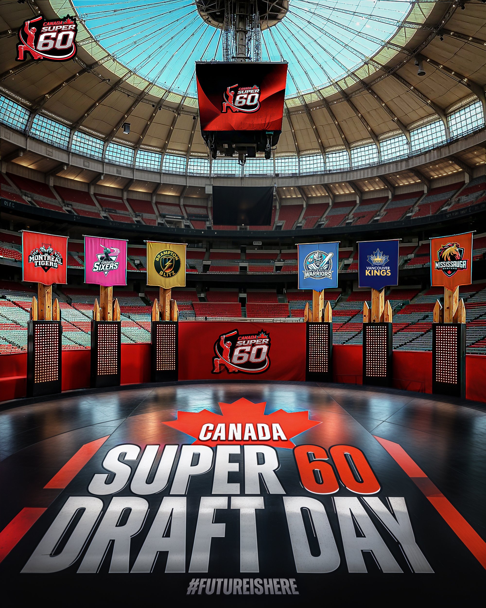 Canada Super 60 2025 - Here are the Squads, Fixtures and Schedule list